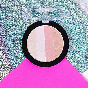 Blush Palette By Wet n Wild MegaGlo Illuminating Blush Makeup Powder Palette, Catwalk Pink, Highlighter Face Make Up