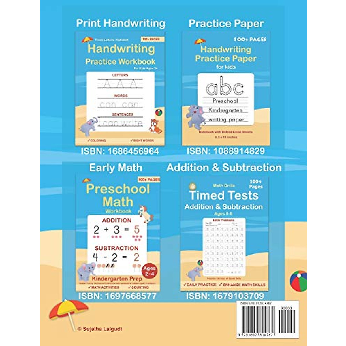 Number Tracing book for Preschoolers: Preschool Numbers Tracing Math Practice Workbook: Math Activity Book for Pre K, Kindergarten and Kids Ages 3-5