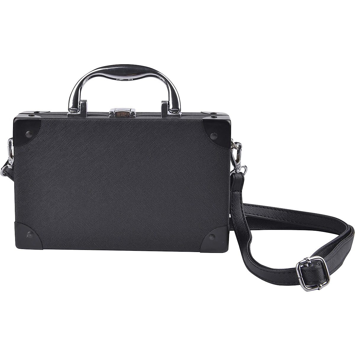 QZUnique Tape Shaped Shoulder Bag Radio Recorder PU Crossbody Bag Women's Retro Evening Bag Handbag Clutch Purse
