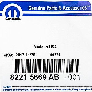 Mopar Jeep Wrangler (JL) Cargo Area Rubber Tub Liner New OEM