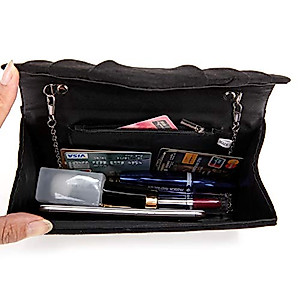 Nodykka Purses and Handbags Envelope Evening Clutch Crossbody Bags Velvet Classic Wedding Party Shoulder Bag for Women