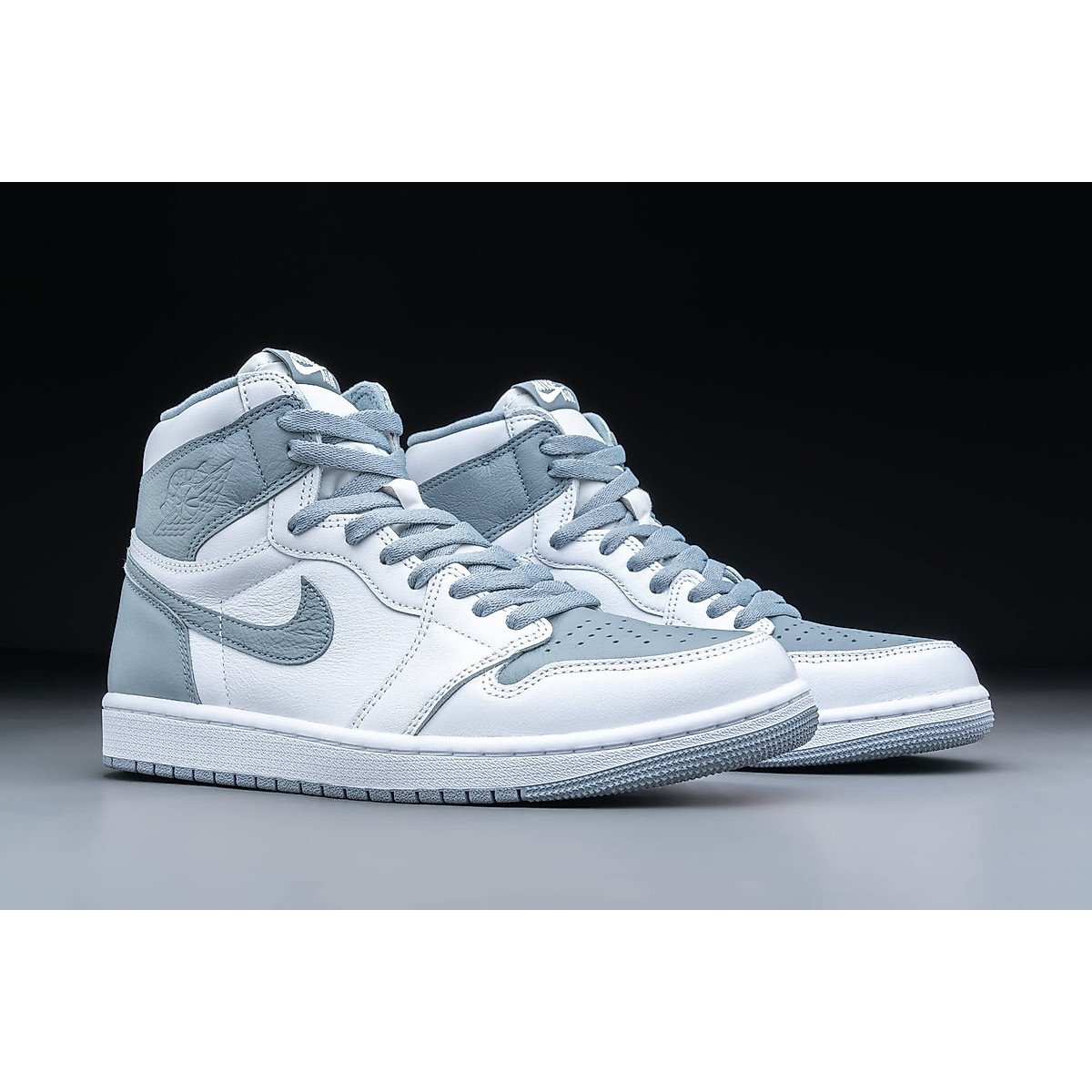 Nike Jordan Mens Air Jordan 1 High OG 555088 037 Stealth - Size 8.5, Stealth/White