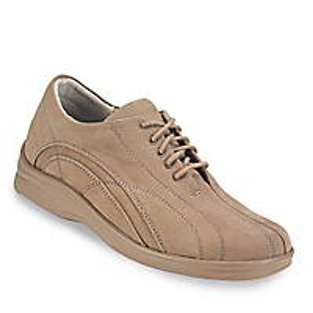 Apex Women's Y790W Taupe Walking Shoes - Size 8.5 B(M) US