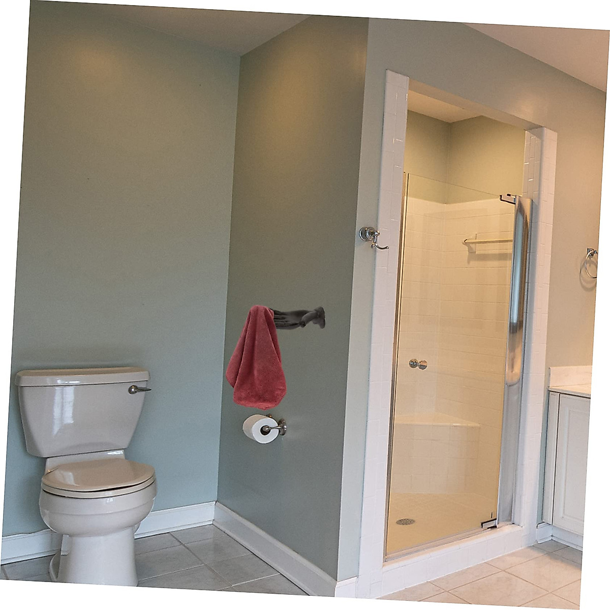 MAGICLULU Palm Cast Iron Hook Vintage Style Wall Hooks Multipurpose Hooks Wall Mounted Iron Hook Clothes Hanger Clothes Hooks Hanging Hook Door Coat Hook Office Coat Hook Wall-Mounted Hook