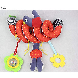 CdyBox Stroller Car Seat Toy for Baby/Cot Spiral Hanging Toy Entertainment BB Travel Activity