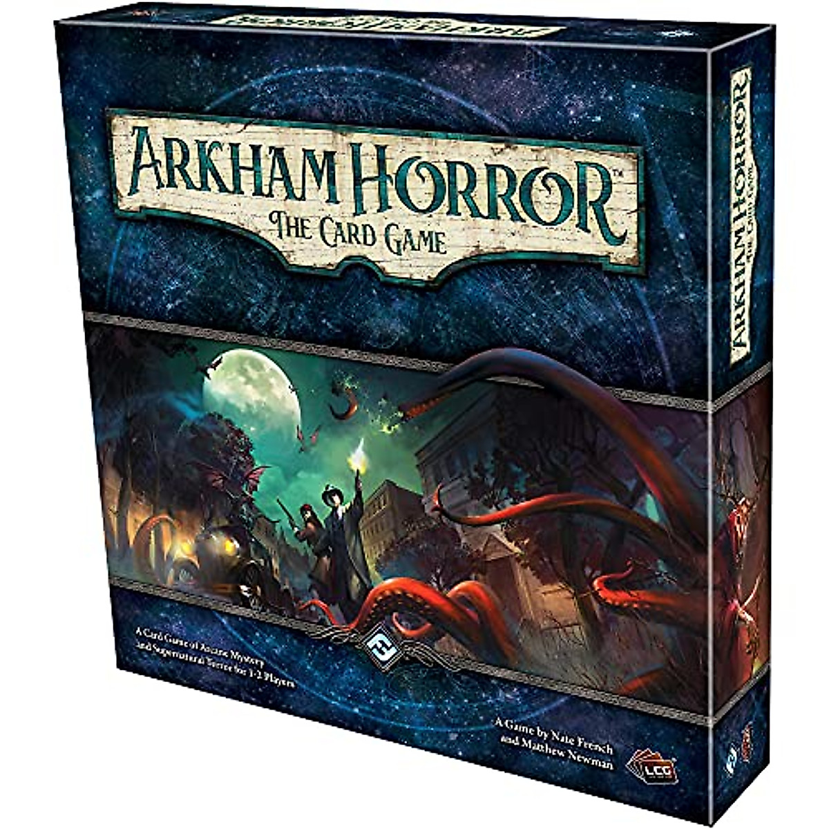 Arkham Horror Card Game - Mystery Cooperative Card Game for Ages 14+, 1-2 Players, 1-2 Hour Playtime by Fantasy Flight Games