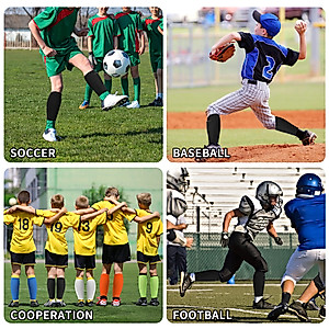 R2Depot Soccer Shin Guards, Shin Pads with Shin Guard Sleeves Set for Youth Adult, EVA Cushion Protection, Breathable Calf Protective Gear -Black L