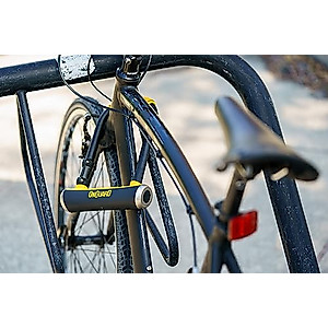 OnGuard Double-Team PITBULL U-Lock and Cable , Black, 4.53 x 9.06 - Inch