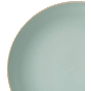Gibson Home Rockaway Dinnerware, Teal Matte, Service for 4 (12pcs)