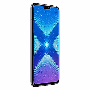 Huawei Honor 8X (64GB + 4GB RAM) 6.5" HD 4G LTE GSM Factory Unlocked Smartphone - International Version No Warranty JSN-L23 (Black)