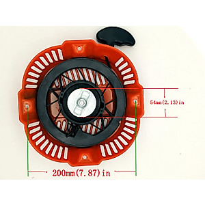 YAMAKATO Pull Start Assembly for Generac Pressure Washer 0J0813AST15 389cc 420cc Generator 0J0813ASRV 0J08073SRV 0J0813AST15 Recoil Cord Rope Starter