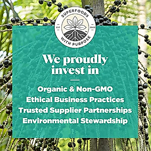 Navitas Organics Acai Powder, 8 oz Bag, 76 Servings — Organic, Non-GMO, Freeze-Dried, Gluten-Free