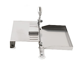 NICCOO Manual Meat Cutter Machine Biltong Slicer Rib Chicken Cutting Machine Chinese Medicine Beef Jerky Slicer Stainless Sliver ZGD-PQPQ-001@TPUSEK06 0