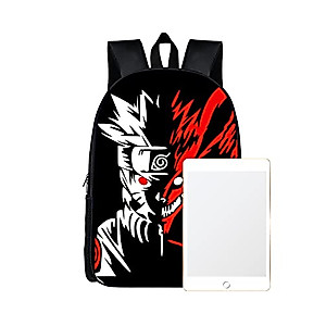 Lepmbt Unisex Backpack Anime Bag 3d Printing Backpacks Casual Daypacks 3 Piece Backpack Set 1-One Size