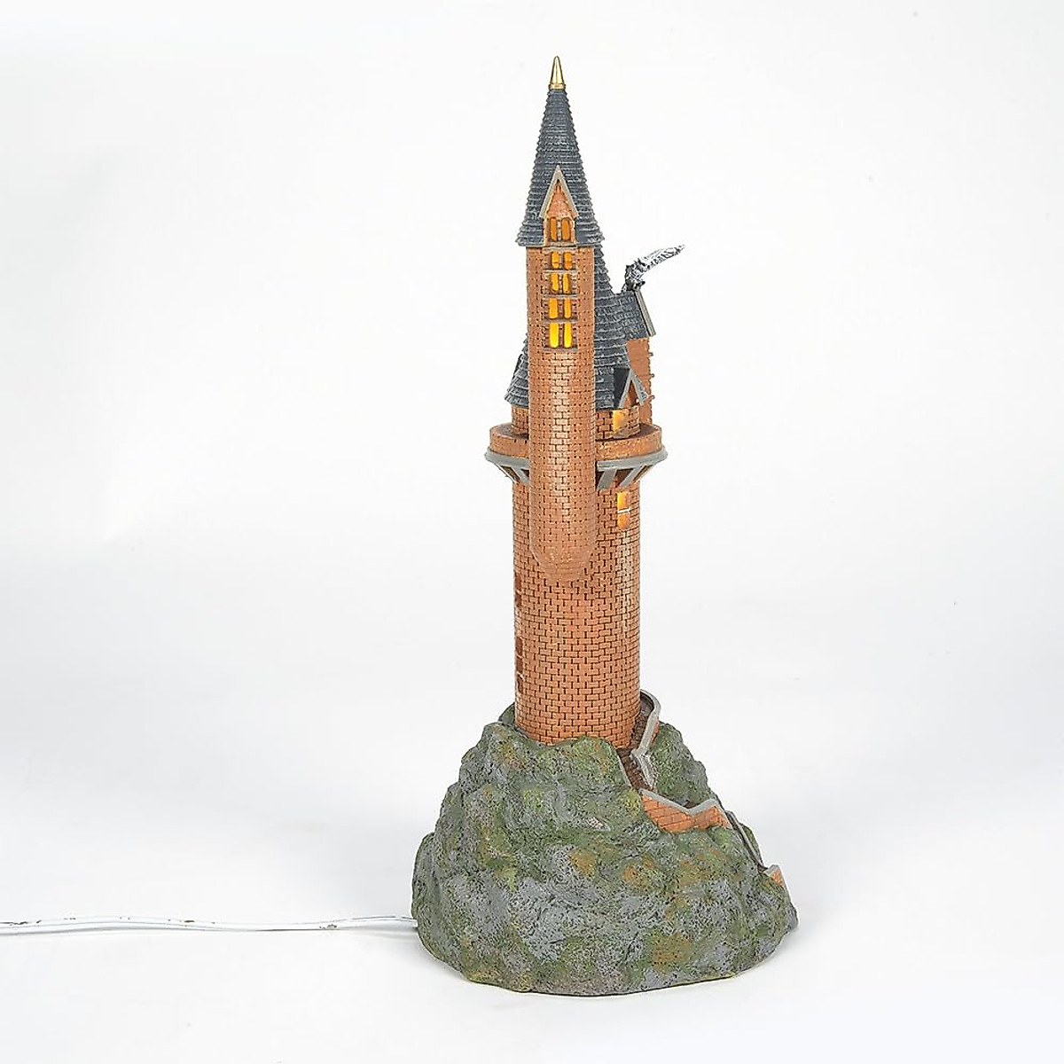 Department 56, Glass Stone Harry Potter Village the Owlery Lit Building, 10.63 Inch, Multicolor