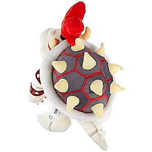 Little Buddy 1727 Super Mario All Star Collection Dry Bowser Plush, 10"