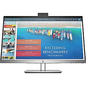 HP EliteDisplay E243d LED Display 60.5 CM (23.8") Full HD Flat Matt Grey, Silver