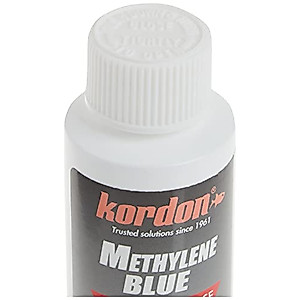 Kordon Methylene Blue Disease Preventative – Safe for Freshwater & Saltwater Aquariums, Prevents Fungal Infections & Treats Parasites, Reduces Fish Stress, 4-Ounces