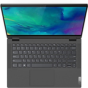 Lenovo 2021 IdeaPad Flex 5 14" Convertible Laptop, 14-inch FHD 2-in-1 Touch-Screen Display, AMD Ryzen 3 4300U(Beat i5-8265U), 4GB RAM, 256GB NVMe SSD, Windows 10 S w/GM Bundle