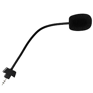 TNE Replacement 2.5mm Microphone Boom Game Mic for PDP Afterglow AG9 Legendary Collection Sound of Justice AG 9+ Armored Wireless Xbox One PS4 Playstation 4 Nintendo Switch Gaming Headphones