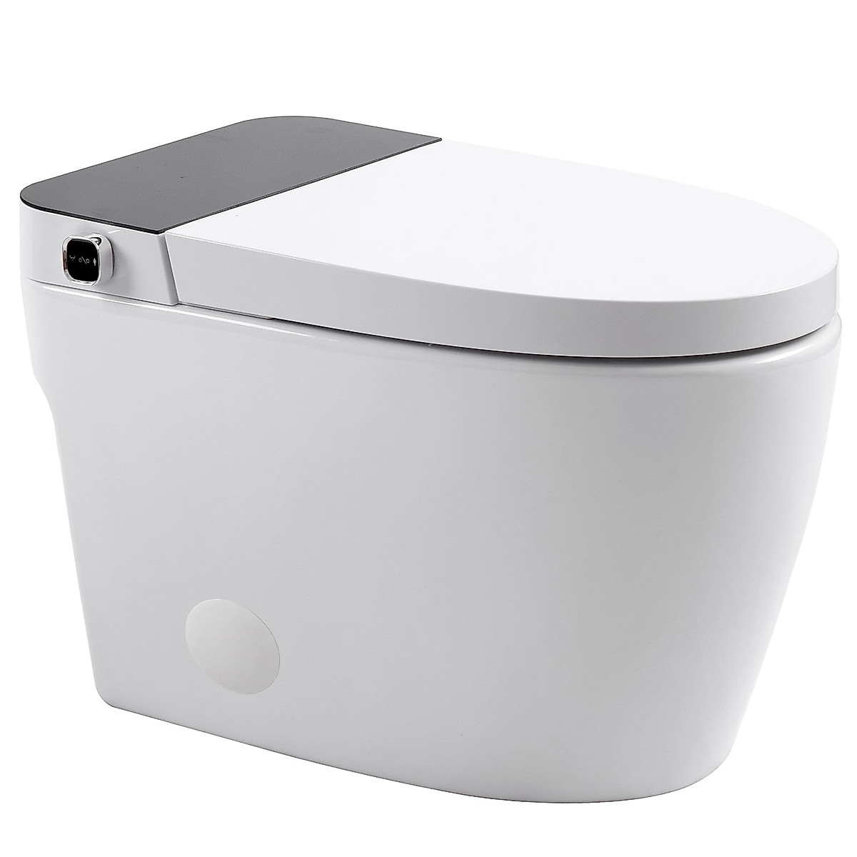 Greenspring Smart Toilet with Bidet Built in and Heated Seat Toilet with Warm Water Sprayer Dryer and Foot Sensor Operation