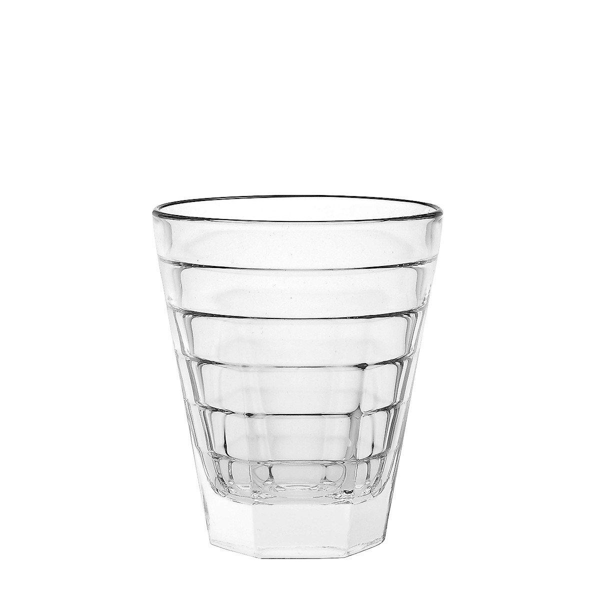 Barski - European Glass - Double Old Fashioned Tumbler Glasses - Uniquely Designed - Set of 6-11.5 oz. - Made in Europe