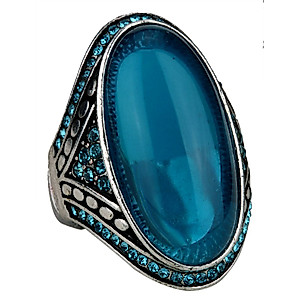 Szxc Women's Stretch Rings Fit Finger Size 7 to 9 - Elastic Soft Band Perfect for Arthritis