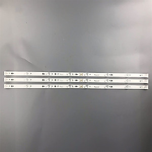 MYOBU L40P1A-F Light Bar TOT-40D2900-3X8-3030C YHA-4C-LB4008-YH07J Total Length 69CM 3 Light Bars Compatible with TCL lightbar