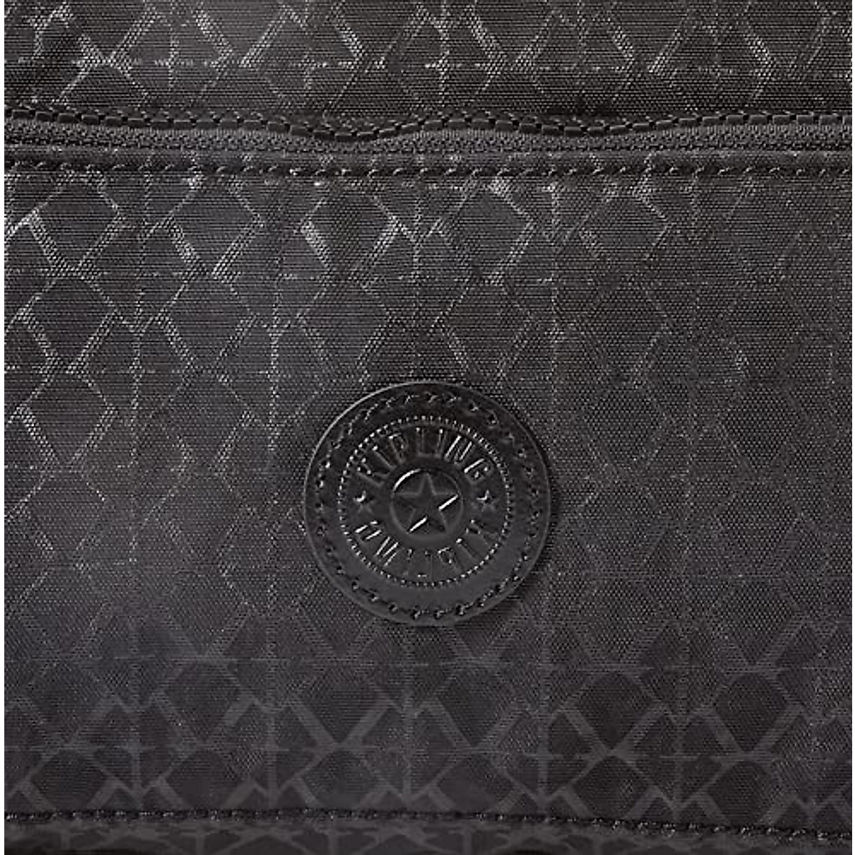 Kipling Women's Myrte Crossbody Handbag, Convertible Metallic Purse, Nylon Clutch and Waist Bag, Signature Emb