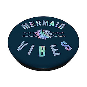 LG Mermaid Vibes PopSockets Stand for Smartphones and Tablets PopSockets PopGrip: Swappable Grip for Phones & Tablets