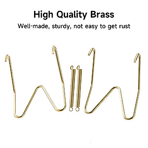 Fasunry 12 Pack Plate Hangers, 6 8 10 Inch Wall Plate Hangers and 16 Pack Wall Hooks, Compatible 6 to 10.5 Inch Decorative Plates, Antique China, Antique Plates and Arts