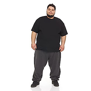 BILLIONHATS 12 Pack Plus Size Men Cotton T-Shirt Bulk Big Tall Short Sleeve Lightweight Tees
