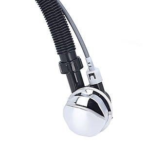 Aqur2020 Bathtub Overflow Drainer, Concealed Flexible Easy to Install Sink Replacement Parts for Kitchen Bathroom