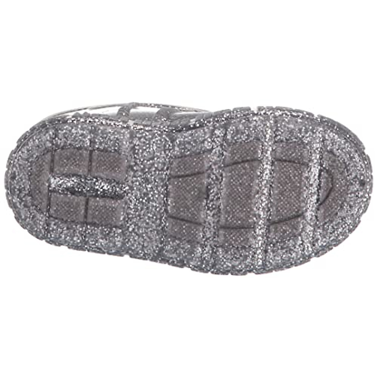 UGG T DRIZLITA Rain Boot, Glitter Grey, 11 US Unisex Little Kid