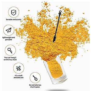 4Pcs Mini Snuff Spoon,Mini Shovel,Metal Scoop Shovel Medicine Spoon(Multicolor)