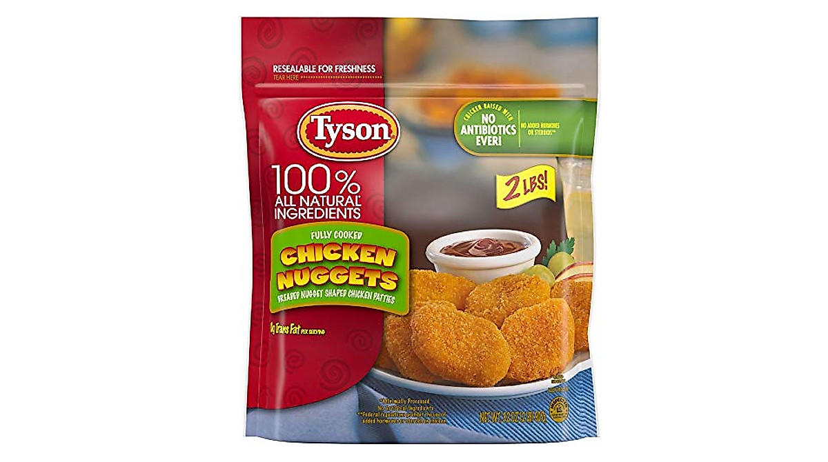 Tyson Fully Cooked Chicken Nuggets - Crispy & Convenient | 2 lb Pack