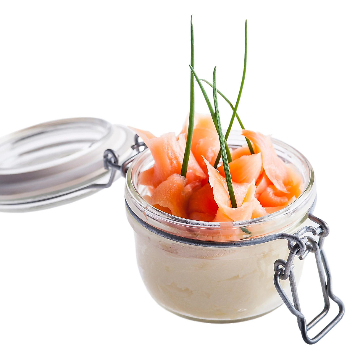 Bormioli Rocco Fido Clear Jar, 4.25 Oz. (141370M04321990)