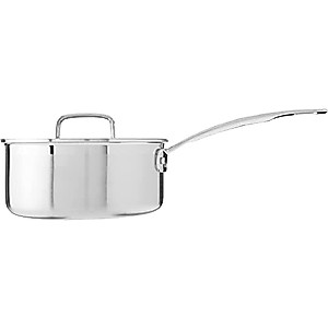 Cuisinart Saucepan with Cover, Triple Ply 2-Quart Skillet, Multiclad Pro, MCP19-18N