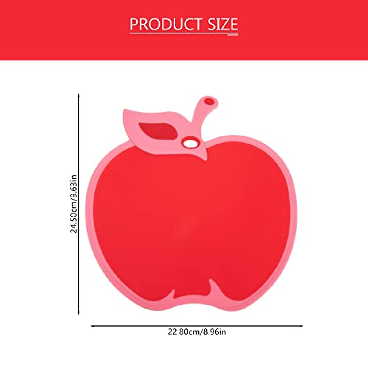 Luxshiny Large Cutting Board Fruit Chopping Board Small Cutting Boards Plastic Kitchen Cutting Boards for Vegetable Fruit Bread Chopping Boards Fruit- Shaped Serving Board