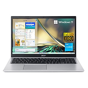 Acer Aspire 5 Slim Laptop, 15.6 inch Full HD IPS Display, Intel Core i3-1115G4 Up to 4.1GHz (Beat i5-1030G7) Processor, 20GB RAM, 1TB SSD, WiFi 6, Windows 11 Home in S Mode, Bundle with JAWFOAL
