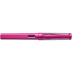 Lamy safari Fountain Pen - Elegant Design Cool Pens, Best Pens For Smooth Writing, Journaling, and Calligraphy - Pink Medium Point Pen