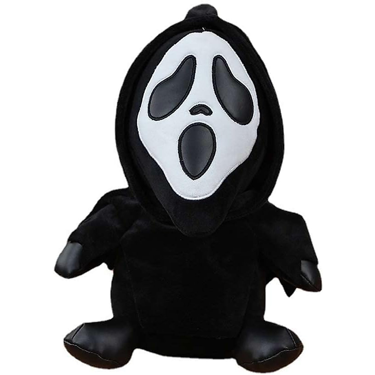 Ghostface Plush 11.8 Screaming Ghostface Plush Toy Scary Ghost Stuffed Plush Halloween Horror Killers Ghostface Plushies Doll Reaper Stuffed Animal Gift for Kids