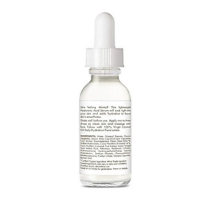 SheaMoisture Hyaluronic Acid Serum for Dry Skin 100% Virgin Coconut Oil Paraben Free Face Serum 1 fl oz