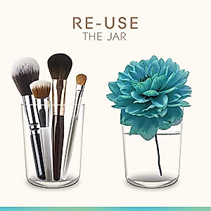 Glade Candle Jar, Large Candle Infused with Essential Oils, Air Freshener for Home Decor, Seaside Beach Sands, 16oz