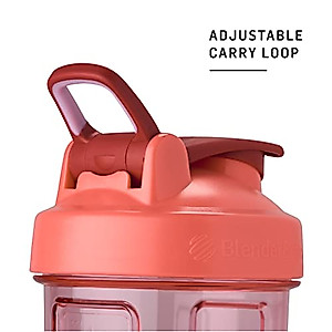 BlenderBottle Disney Princess Shaker Bottle Pro Series, Perfect for Protein Shakes and Pre Workout, 28-Ounce, Tiana