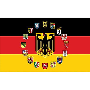 CafePress German Flag With State Arms Mugs Ceramic Coffee Mug, Tea Cup 11 oz
