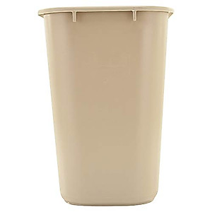 Rubbermaid Commercia FG295600BEIG Wastebasket, Commercial Grade, 28-1/8-Qt. - Quantity 1