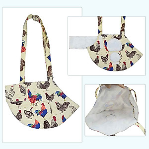 tinkare Chicken Medic Bag Chicken Sling Holder Bag Carry Bag Catching Bag for Brahma Hen Rooster Poultry Transport Traveling Driving Restraint