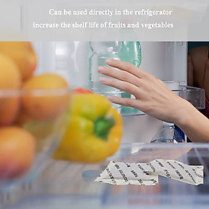 xcivi 6 Pack Produce Preserver Filter Refills compatible with OXO Good Grips GreenSaver Produce Keeper, Extends The Life of Your Fruits and Veggies and Keep Them Fresh Longer