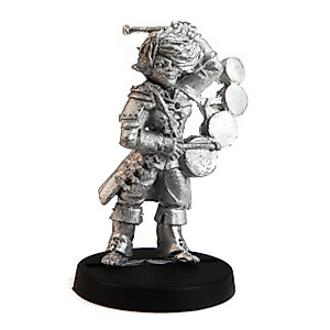 Stonehaven Half-Orc Bard Miniature Figure (for 28mm Scale Table Top War Games) - Made in USA